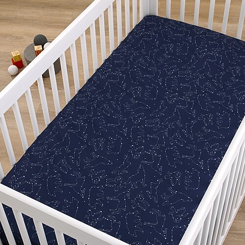 Click here for Nojo Super Soft Animal Constellation Crib Sheet  O... prices