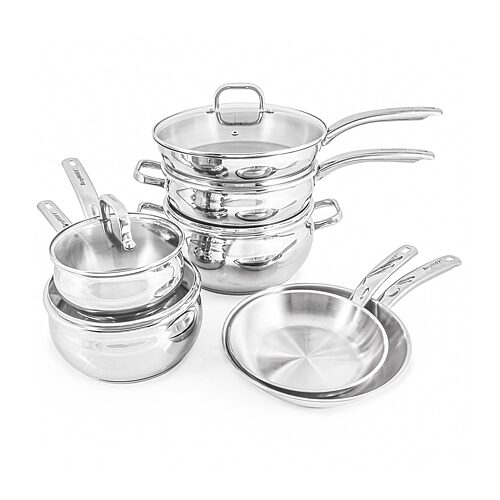 Click here for BergHOFF Belly Shape 18/10 Stainless Steel 12-pc.... prices