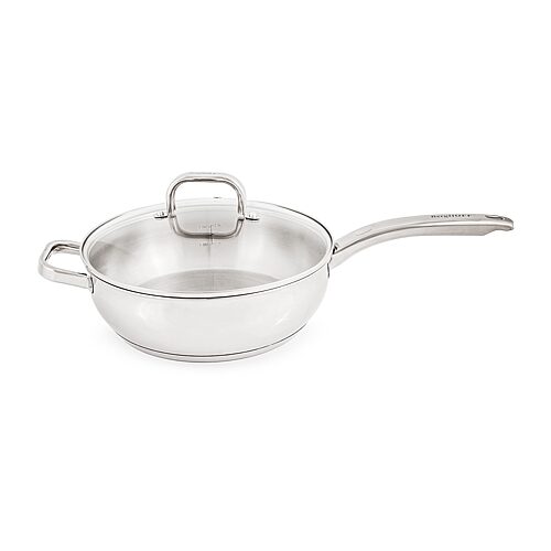 Click here for BergHOFF Belly 18/10 Stainless Steel 9.5 Deep Skil... prices