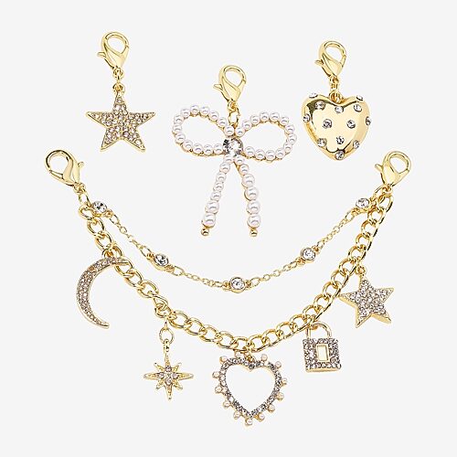 Click here for Bijoux Bar Heart Valentines Day Shoe Charm  One Si... prices
