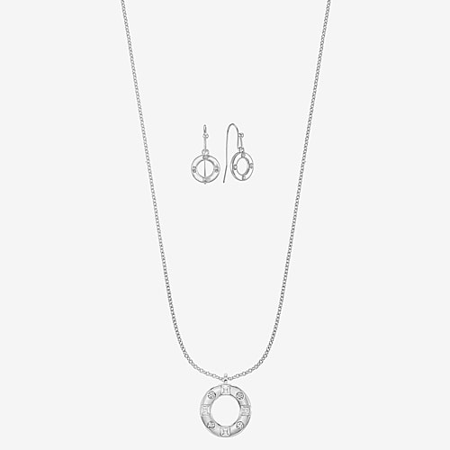 Click here for Liz Claiborne Pendant Necklace & Drop Earring Wome... prices