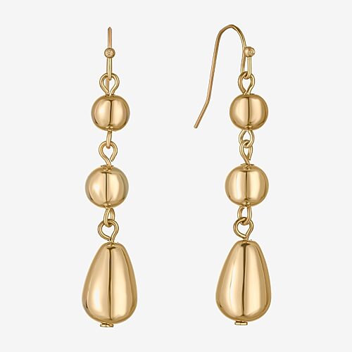 Click here for Liz Claiborne Beaded Womens Round Drop Earrings  O... prices