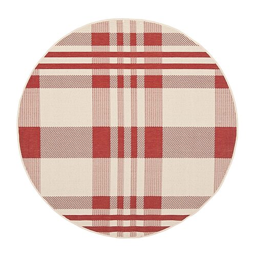 Click here for Safavieh Courtyard Collection Cori Plaid Indoor/Ou... prices