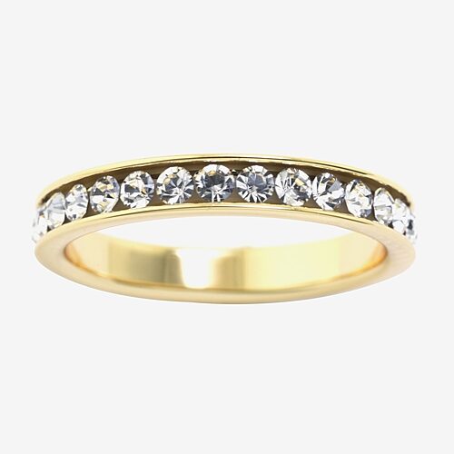 Click here for Sparkle Allure Womens Crystal 14K Gold Over Brass... prices
