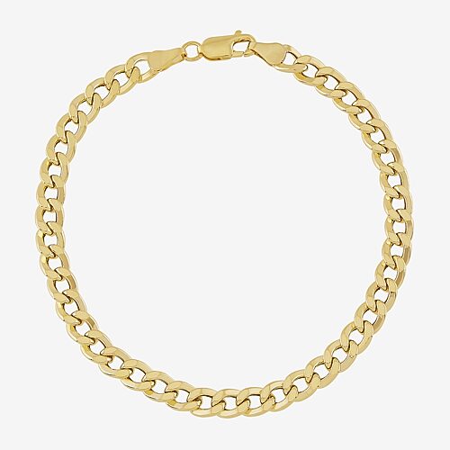 Click here for Mens 10K Gold 8.5 - 10 Inch 6mm Semi-Solid Curb Br... prices