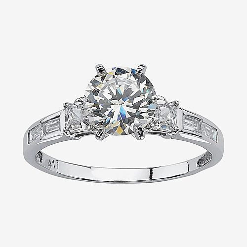 Click here for DiamonArt Womens 2 1/5 CT. T.W. White Cubic Zircon... prices