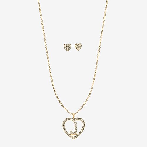 Click here for Monet Jewelry Gold Tone Initial Pendant Necklace &... prices