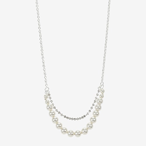 Click here for Monet Jewelry Timeless Silver Tone Frontal Womens... prices