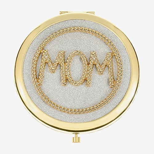 Click here for Monet Jewelry Mom Gold Tone Compact Mirror  One Si... prices