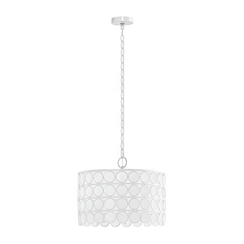 Click here for Hampton Hill Abbot 4 Light Drum Shaped Chandelier... prices