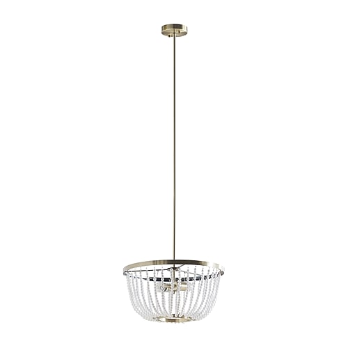 Click here for Hampton Hill Melrose 2 Light Beaded Chandelier  On... prices