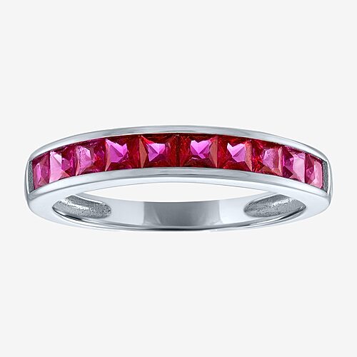 Click here for Womens Lab Created Blue Sapphire or Ruby Sterling... prices