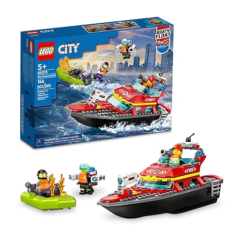 Click here for City Fire Rescue Boat Building Toy Set (144 Pieces... prices