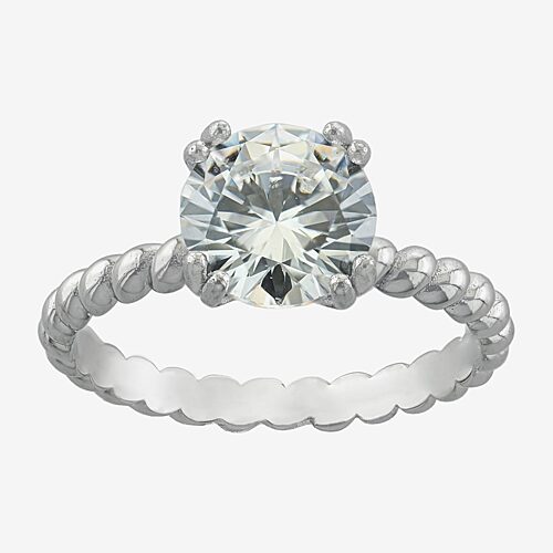 Click here for Silver Treasures Womens Cubic Zirconia Sterling Si... prices