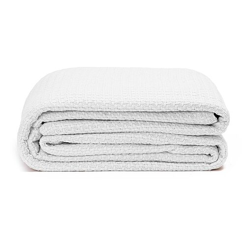 Click here for Color Sense 100 Cotton Basket Blanket Set  One Siz... prices