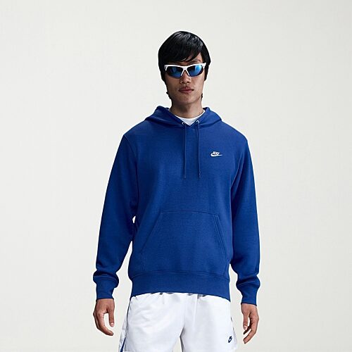Click here for Nike Club Mens Pullover Fleece Logo Hoodie - Game... prices