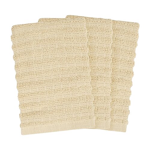 Click here for Ritz Royale Solid 3-pc. Dish Cloth Set  One Size... prices