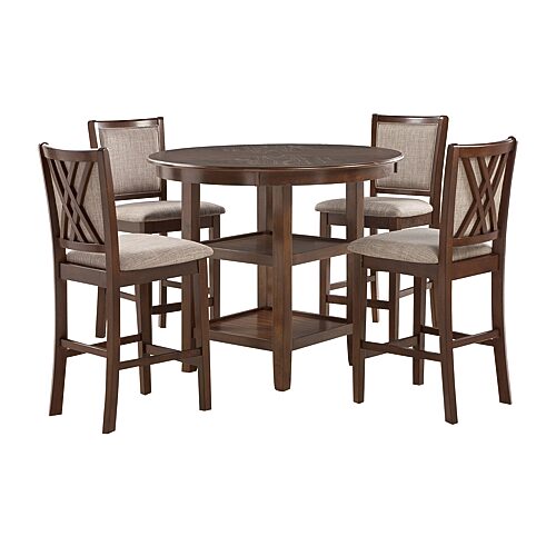 Click here for Amy 5-pc. Bar Set  One Size  Brown prices