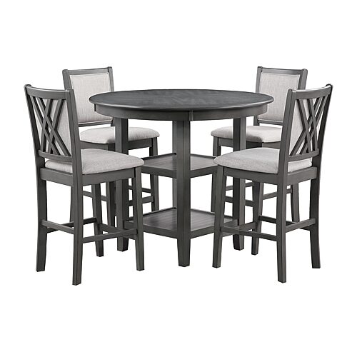 Click here for Amy 5-pc. Bar Set  One Size  Gray prices