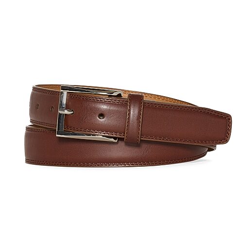 Click here for Stafford Double Stitch Mens Belt  M (34-36)  Brown prices