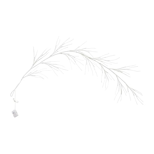 Click here for Nearly Natural Pre-Lit Artificial White Birch Garl... prices