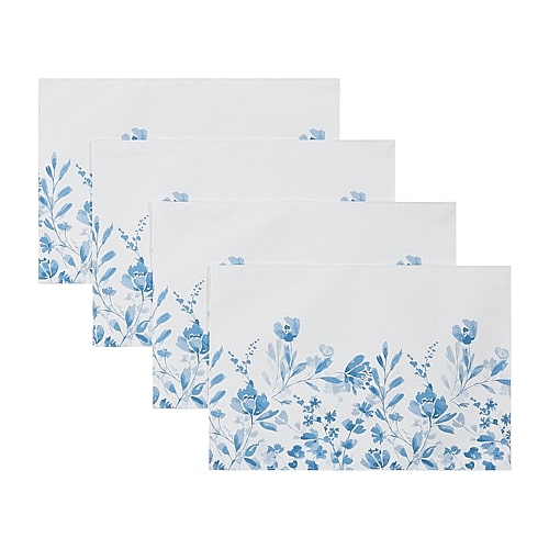 Click here for Izod Mystic Floral Placemats 13 x 19  Set of 4 - B... prices