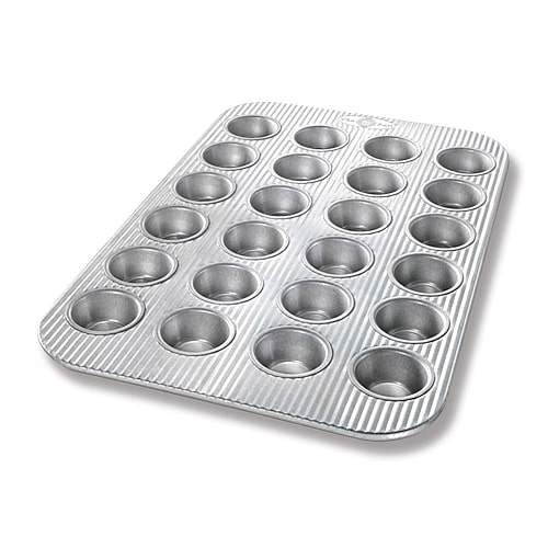 Click here for Usa Pan 24 Cup Mini Muffin Pan - Silver prices