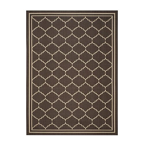 Click here for Safavieh Courtyard CY6889 Chocolate and Cream 53 x... prices