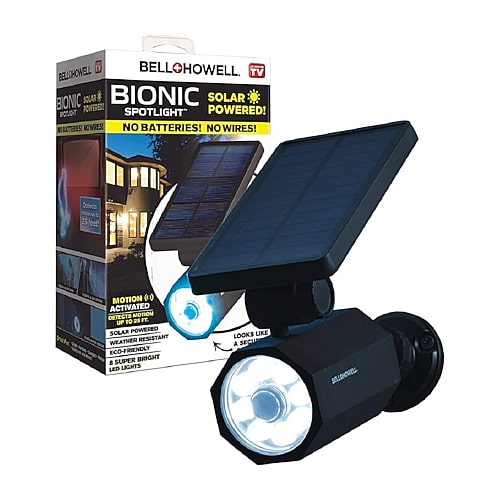 Click here for Bell + Howell Bionic Spotlight Solar Powered Motio... prices