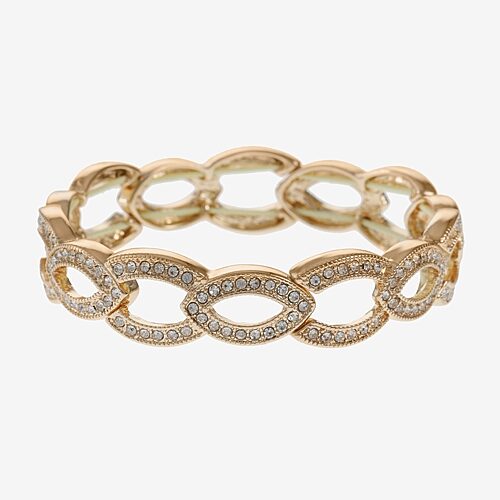Click here for Monet Jewelry Gold Tone Womens Stretch Bracelet  O... prices