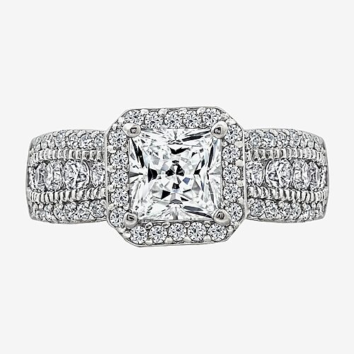 Click here for Diamonart Womens Cubic Zirconia Sterling Silver Si... prices