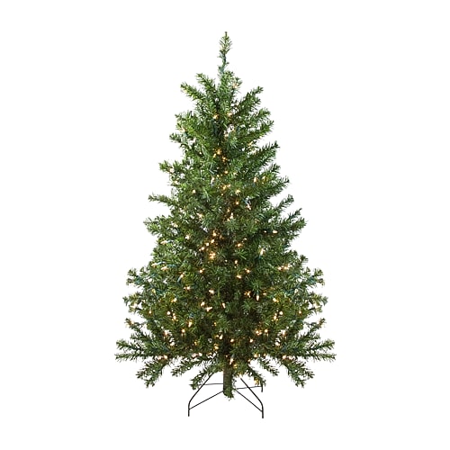Click here for Northlight Canadian Medium 4 Foot Pre-Lit Pine Chr... prices