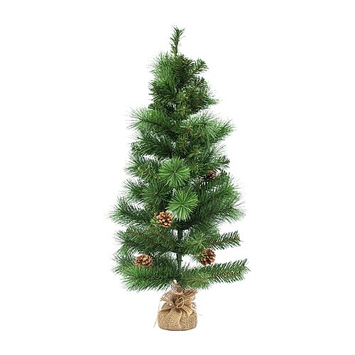 Click here for Northlight 39in Pine Cones Jute Base 3 Foot Pine C... prices