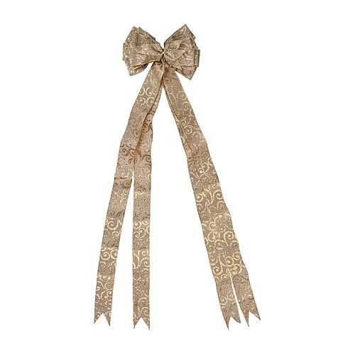 Click here for Northlight Scroll 16 Loop Bow Ribbon  One Size  Br... prices