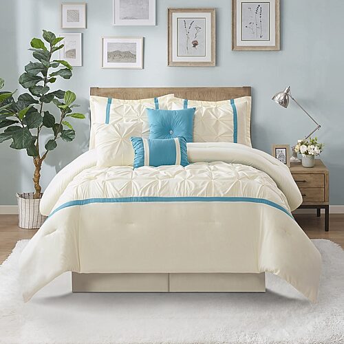 Click here for Stratford Park Priscilla 7-pc. Midweight Comforter... prices