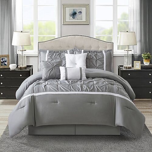 Click here for Stratford Park Elena 7-Piece Comforter Set  King -... prices