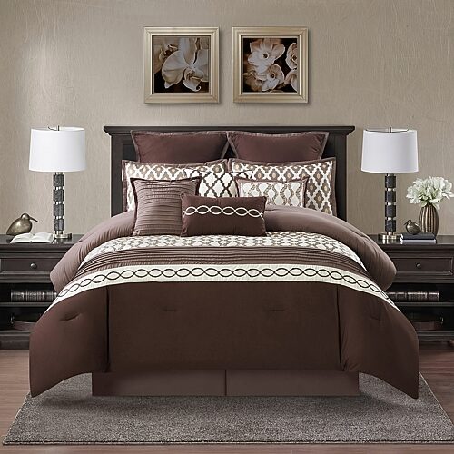 Click here for Stratford Park Caval 10-Piece Comforter Set  King... prices