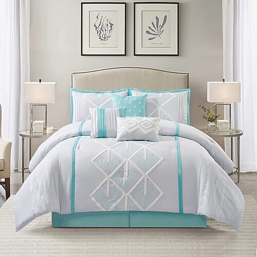 Click here for Stratford Park Briana 7-pc. Geometric Midweight Co... prices