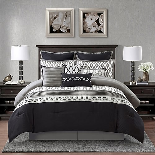 Click here for Stratford Park Kelvin 10pc Midweight Comforter Set... prices