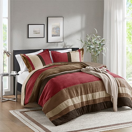 Click here for 510 Design Boulder Pieced Faux Suede Midweight Com... prices