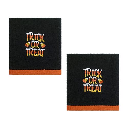 Click here for Avanti Trick or Treat Halloween 2pk. Embroidered H... prices