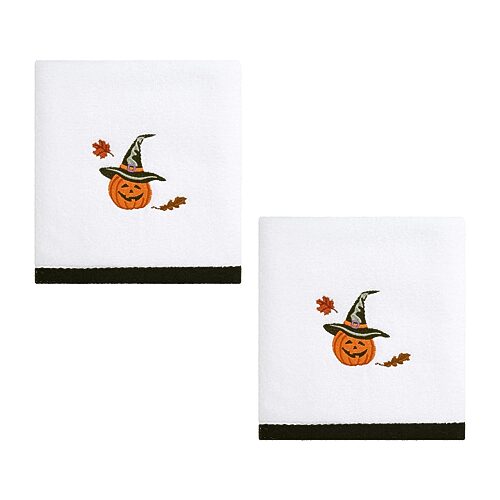 Click here for Avanti Pumpkin Patch Halloween 2pk. Embroidered Ha... prices