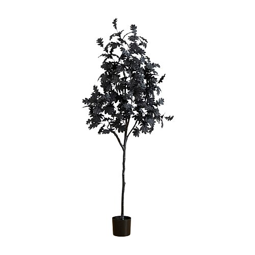 Click here for Nearly Natural 6ft Halloween Black Oak Indoor Arti... prices