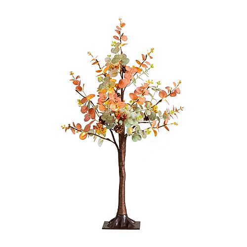 Click here for Nearly Natural 3ft Pre-Lit Autumn Eucalyptus Light... prices