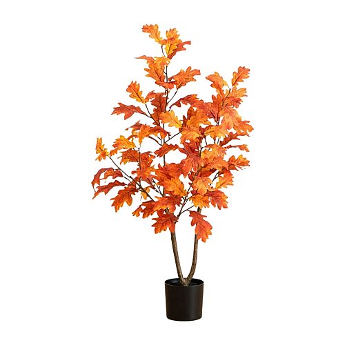 Click here for Nearly Natural 3ft Autumn Oak Indoor Artificial Tr... prices