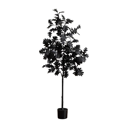 Click here for Nearly Natural 5ft Black Oak Halloween Indoor Arti... prices