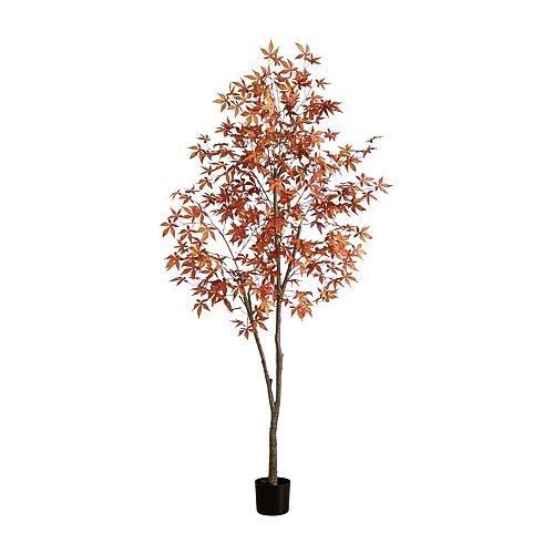 Click here for Nearly Natural 7ft Japanese Maple Fall Indoor Arti... prices