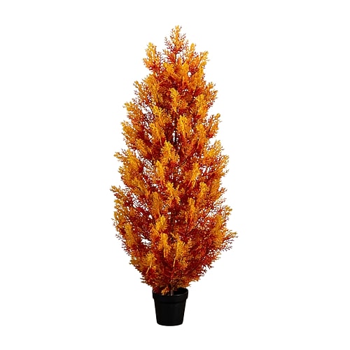 Click here for Nearly Natural 4ft Uv Resistant Autumn Cedar Indoo... prices