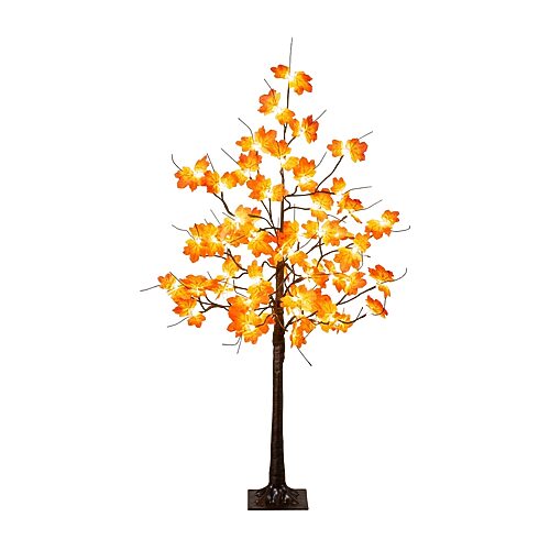 Click here for Nearly Natural 4ft Autumn Maple Fall Lighted Indoo... prices