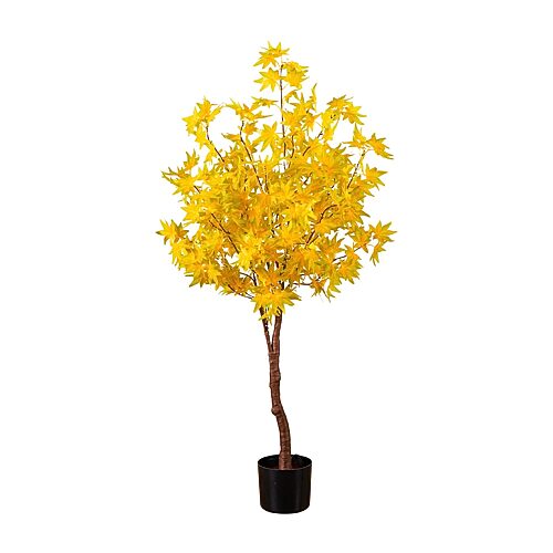 Click here for Nearly Natural 4ft Pre-Lit Yellow Autumn Maple Lig... prices